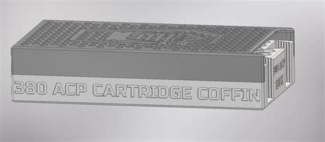🥫 380 Acp 100x Storage Fits Inside 7 62 Nato Ammo Can・ Stl File For ・cults