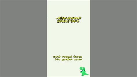 Buat Jadwal Kerja Part 1trickyexcel Tutorialexcel Tutorial