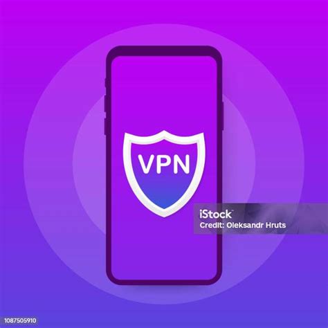 Vpn 연결입니다 보안 가상 개인 네트워크 연결 개념입니다 자외선 색상에서 아이소메트릭 벡터 일러스트입니다 Vpn에 대한 스톡