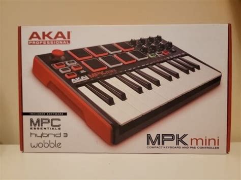 Akai Professional Mpk Mini Mkii 25 Key Compact Keyboard