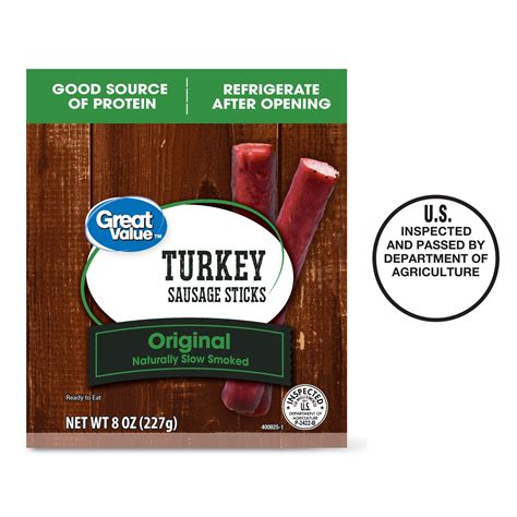 Great Value Original Turkey Sausage Sticks Oz Auburn Opelika Delivery Service