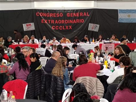 El Congreso De Unter Resolvió La Aceptación De La Propuesta Salarial