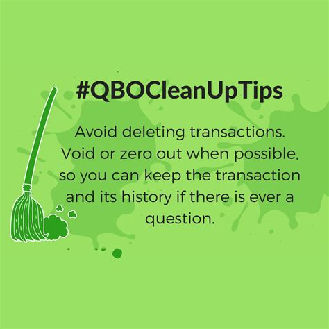Avoid Deleting Transactions In QuickBooks Online QBOchat