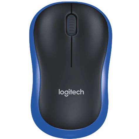 עכבר אלחוטי Logitech Wireless M185 שחור כחול