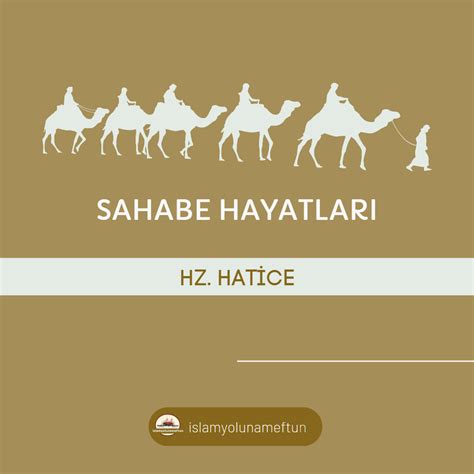 Hz Hatİce İslamyolunameftun