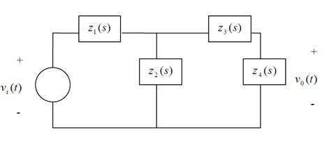 Solved Find The Transfer Function H S Vo Vi For The Chegg