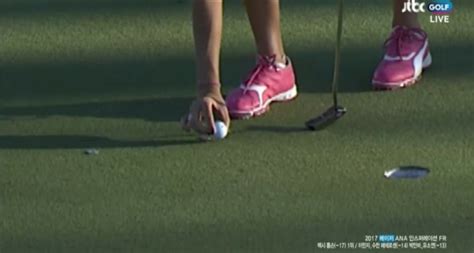 렉시톰슨 사건으로 바뀐 골프 룰렉시 룰 In 2017 Lpga Ana 인스퍼레이션골프규칙 벌타규정 골프논란유소연우승