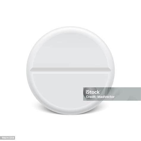 向量逼真的3d 白色醫學藥丸圖示被隔離在白色背景為圖形橫幅設計範本水準位置向量圖形及更多一個物體圖片 一個物體 一組物體 乙醯水楊酸