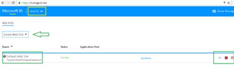 managing iis using microsoft iis administration rest api on azure vm