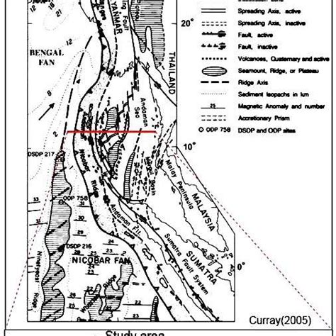 Tectonic Map And Tectonic Elements Map Of The Andaman Sea Region Download Scientific Diagram