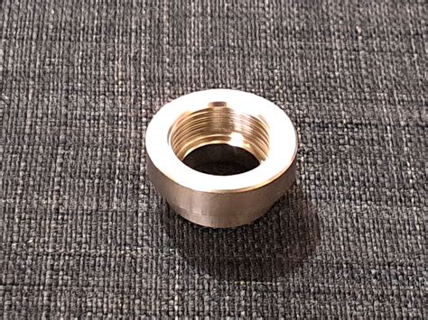 M22x15 Weld On Nox Sensor Fitting 304 Stainless Steel Zaustworx