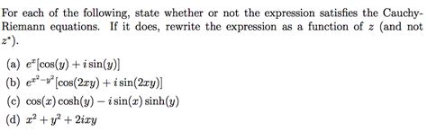 solved for each of the following state whether or not the