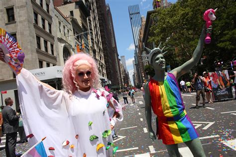Lgbtq Pride Parade Millions Celebrate 5 Decades Of Pride With Massive