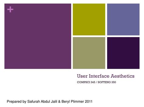 Ppt User Interface Aesthetics Powerpoint Presentation Free Download