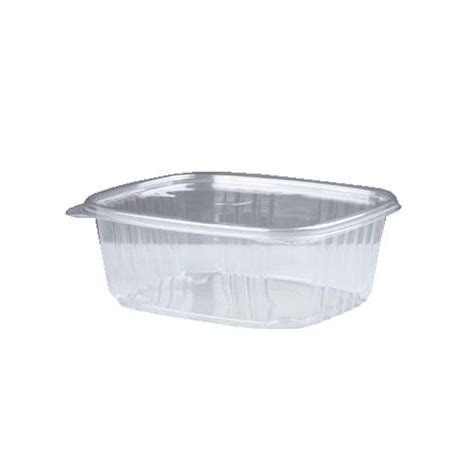Genpak 16 Oz Clear Deli Container With Hinged Lid 200 Skugnpad16