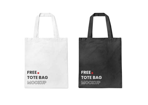 Free Cotton Tote Bag Mockup
