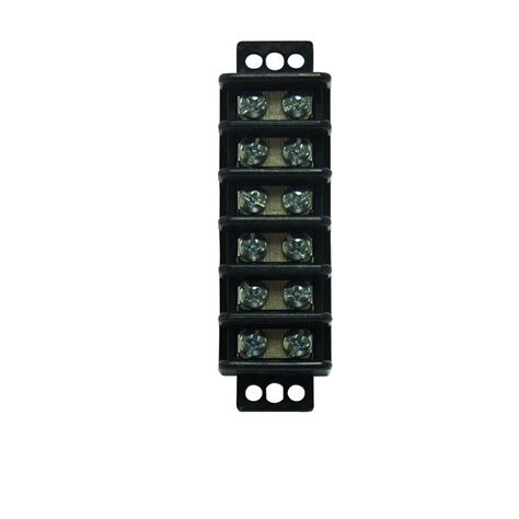 Gardner Bender 22 10 Awg 6 Circuit Terminal Block 1 Pack Gtb 406