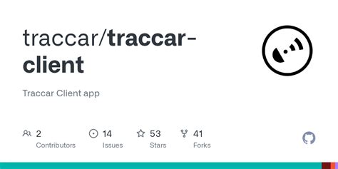 GitHub Traccar Traccar Client Traccar Client App
