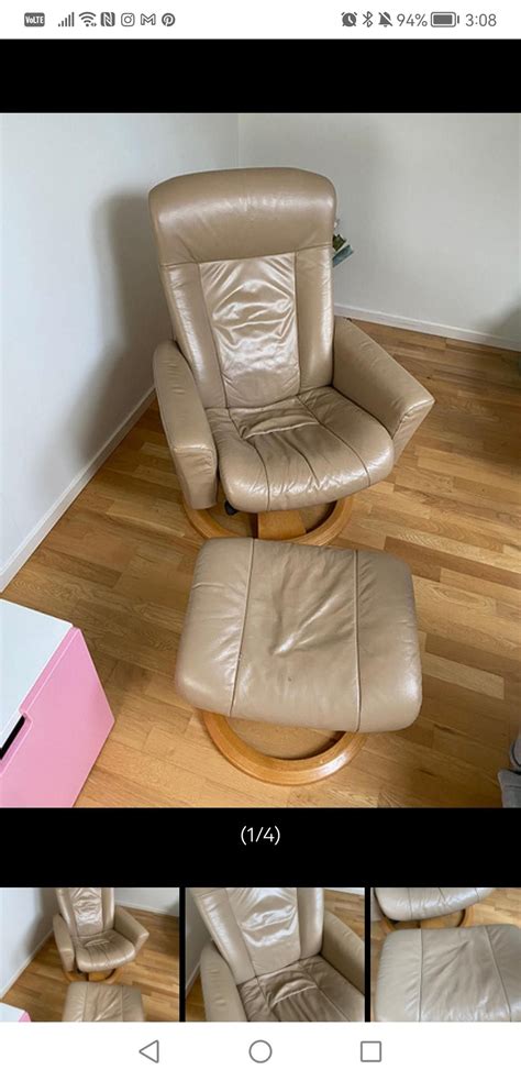 Liten Lenestol Stressless M Skammel FINN Torget