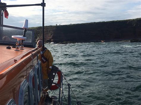 Arbroath Rnli Lifeboats Launched To Assist Kayakers Rnli