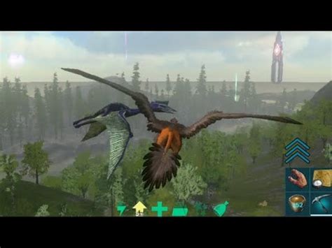 Ark Survival Evolved Mobile Taming Quetzal Ep Casual Brutal Youtube