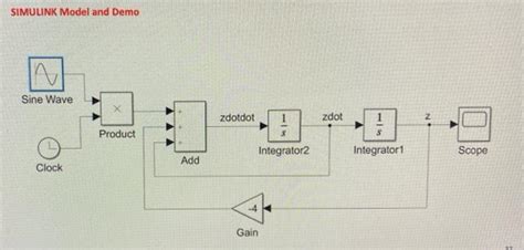Use Simulink Models To Answer Each Ode Example Of
