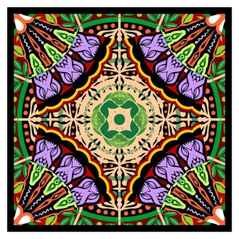 Premium Vector Rectangular Ornament