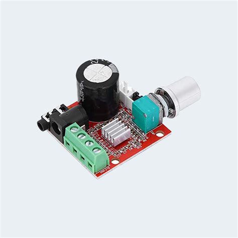 Pam8610 Audio Stereo Ampleifier Module 12v 10watt Hw 210