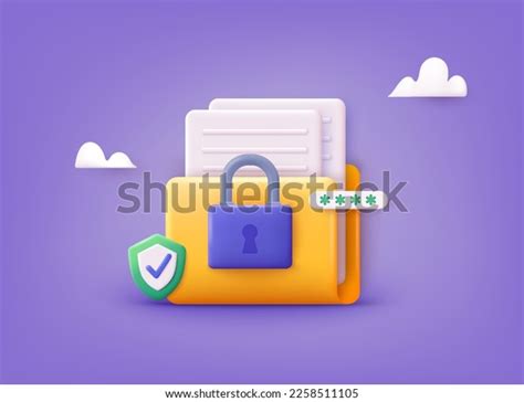 Personal Data Protection Concept Data Security Stock Vector Royalty