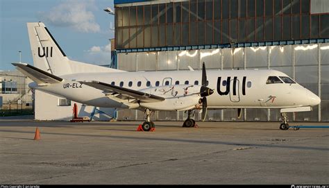 UR ELZ United Nations Humanitarian Air Service Saab 340B Photo By Jan