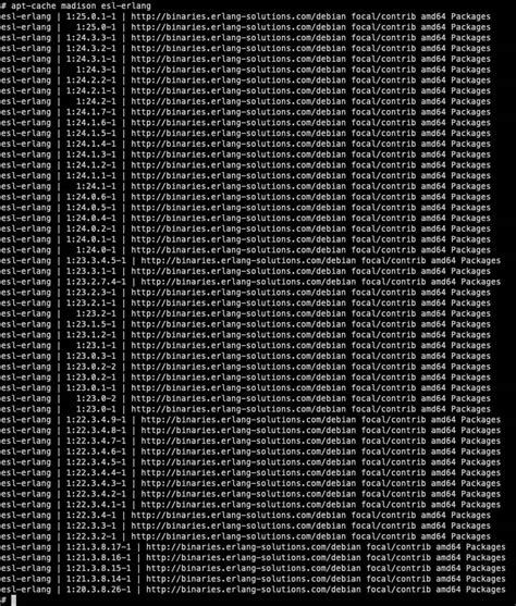 Erlang Solutions Apt Package For OTP Questions Help Erlang Programming Language Forum