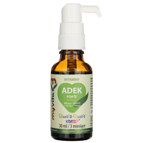 Myvita Witaminy Adek Forte Krople 30 Ml