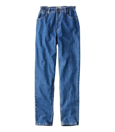Womens Double L Jeans Relaxed Fit Comfort Waist
