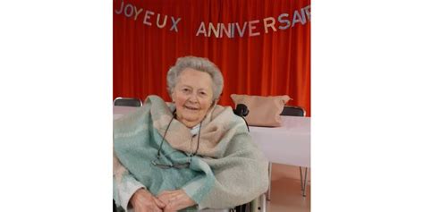 Avanne Aveney Denise Robert Une Alerte Centenaire