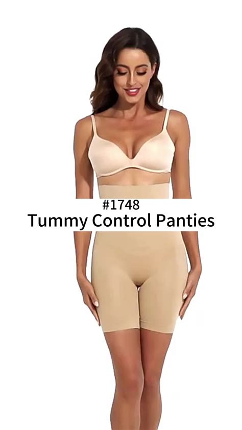 Custom Tummy Control Panties 1748 Pk Hot Sale Seamless Tummy Control
