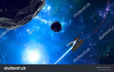 Space Probes Asteroid