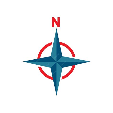 Premium Vector Compass Logo Icon