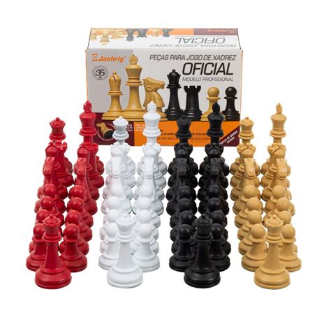 Jogo de Peças de Xadrez Profissional Jaehrig Xadrez