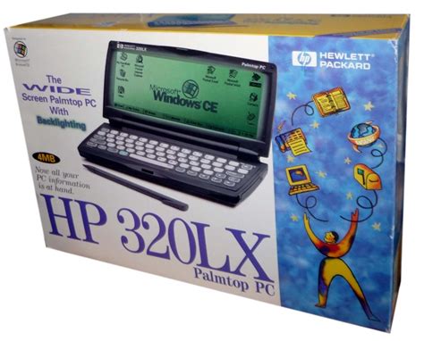Hp 320lx Palmtop Pc Portable Computer Computing History