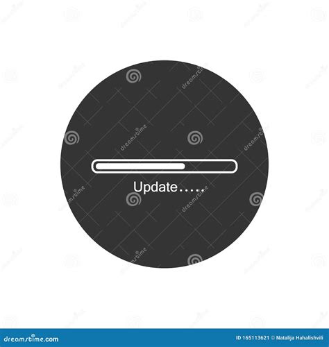 Loading Process Update System Icon Concept Of Upgrade Application