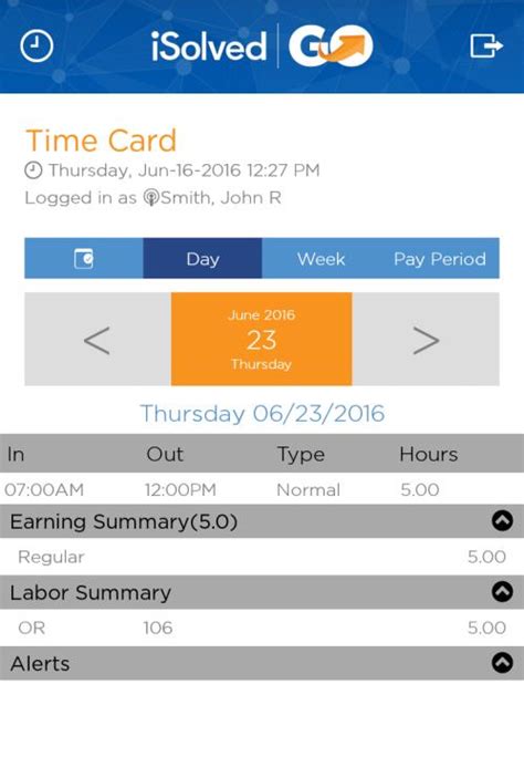 Isolved Go V130 Mobile App Employee User Guide Zuma Payroll