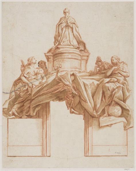 View Of The Tomb Of Pope Alexander VII In St Peter S Rome Bernini