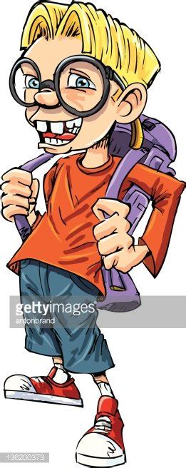 Cartoon Nerd Characters