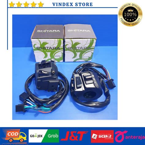 Jual PAKET SAKLAR KIRI KANAN SET HONDA MEGAPRO NEW MONOSHOCK SAKLAR KIRI MEGAPRO NEW LH SAKLAR