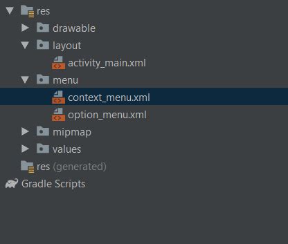 Bài 12 Menu trong Android Lập trình Android cơ bản