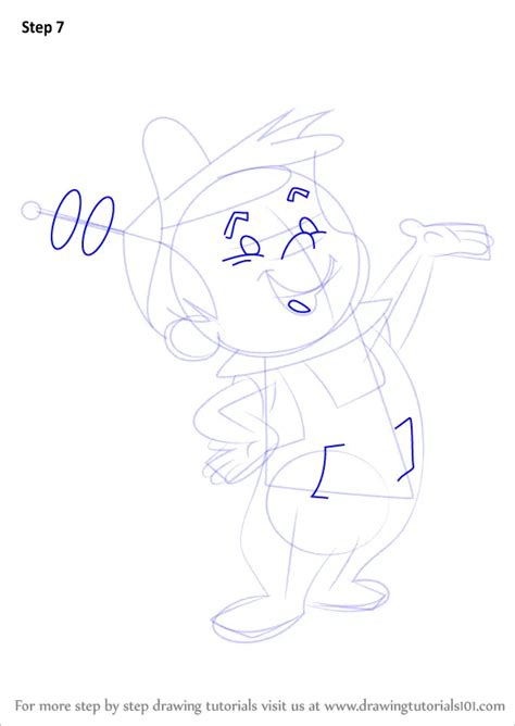 How To Draw Elroy Jetson From The Jetsons The Jetsons Step By Step