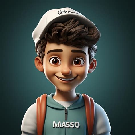 Premium Ai Image 3d Cartoon Illustration Of Massimo