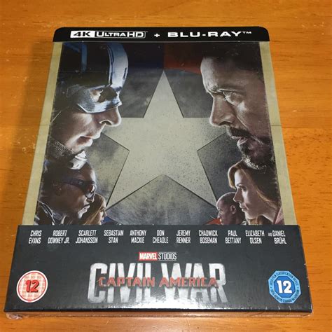 新品 シビル・ウォー キャプテン・アメリカ日本語収録 スチールブック メルカリ