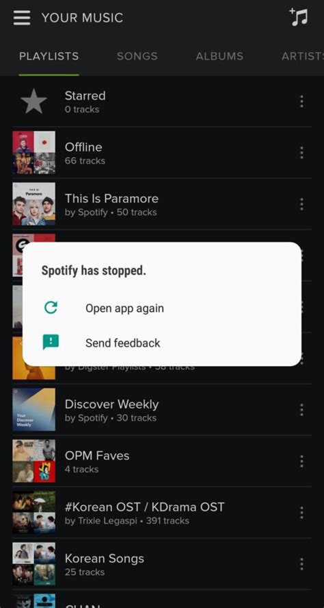 Solved 10 Methods To Fix Spotify Keeps Crashing Android