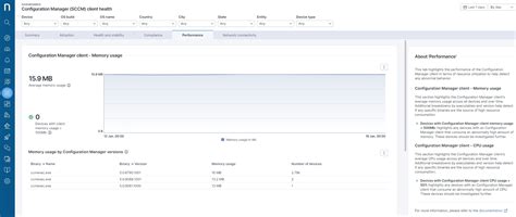 Usage Guide Configuration Manager Sccm Client Health Nexthink Documentation
